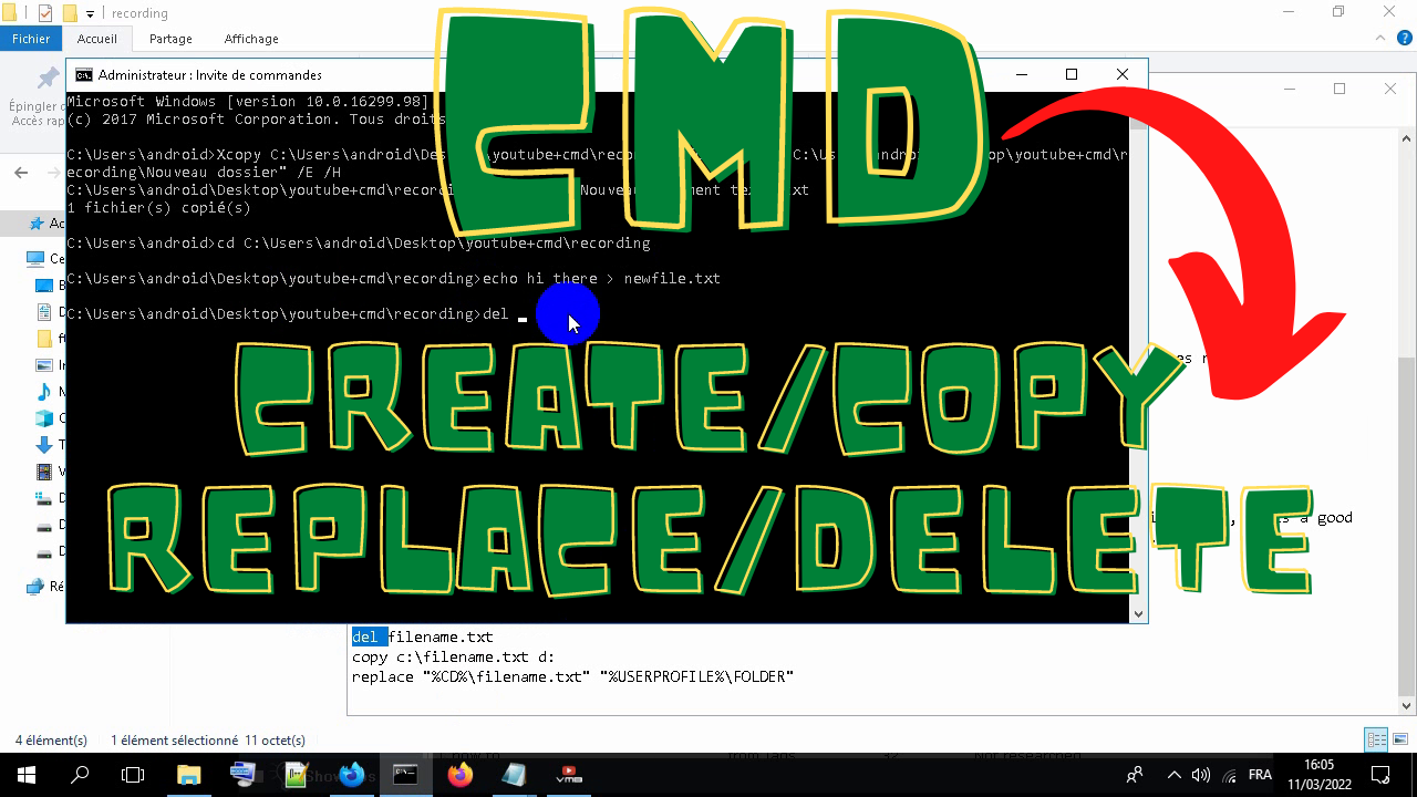 Create Copy Replace Delete Files And Folders With CMD DZ4Team Website